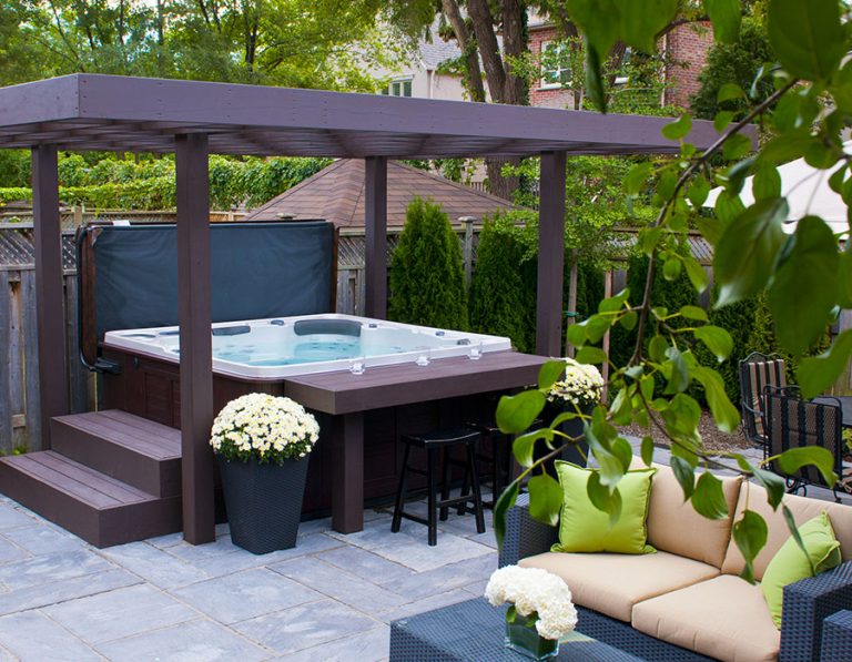 15 stunning hot tub landscaping ideas | Buds Pools