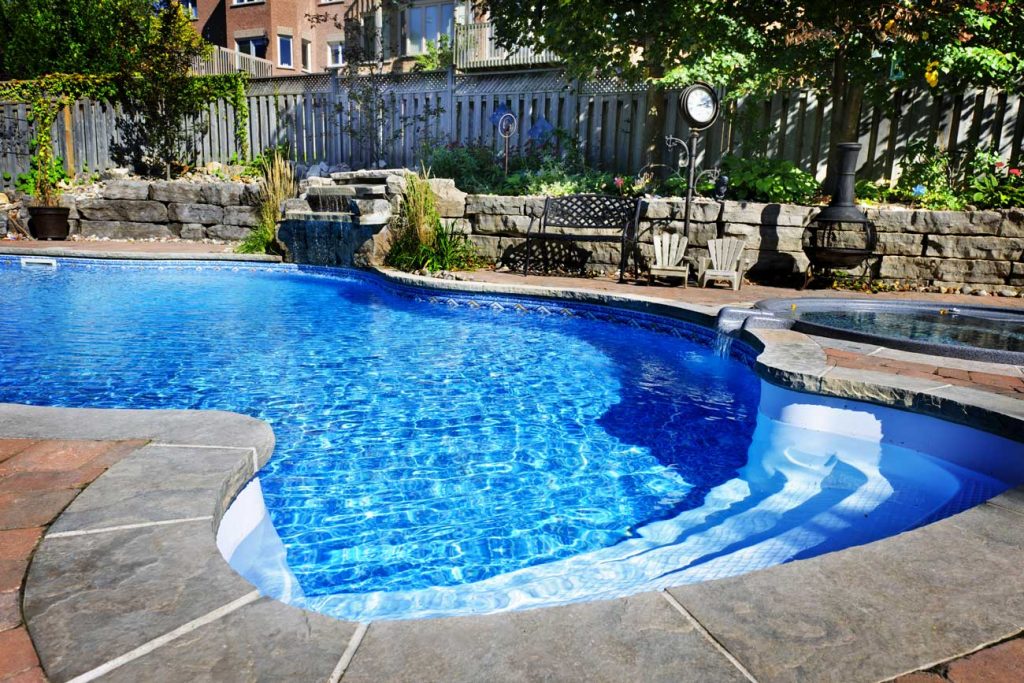 Yes, you can add steps to a pool. Here's how. | Buds Pools