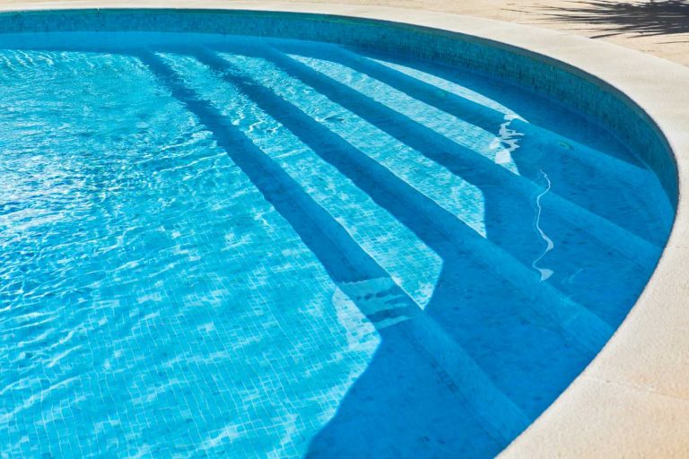 Yes, you can add steps to a pool. Here's how. | Buds Pools