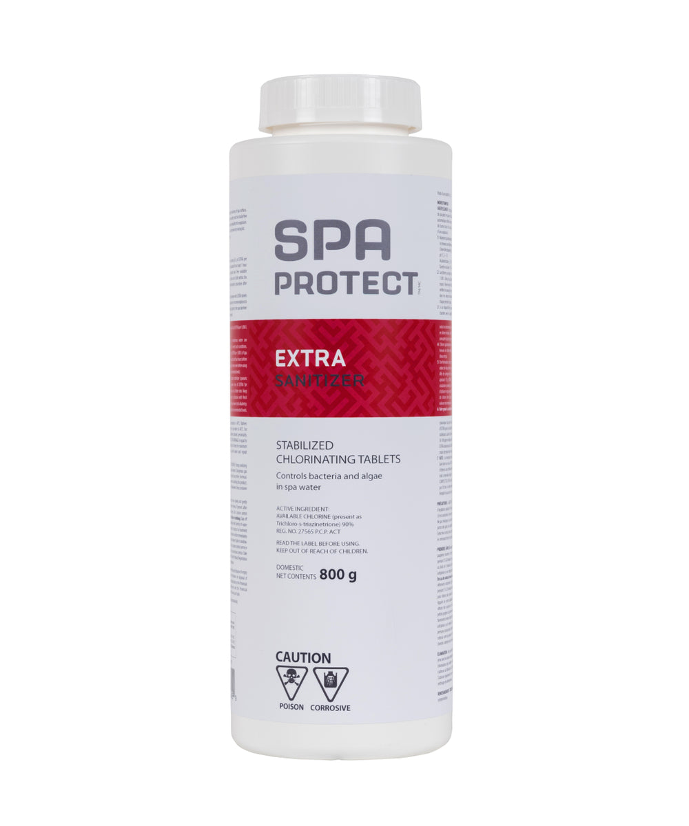 SPA PROTECT EXTRA 800G CHLORINE TABLETS - Buds Spas & Pools